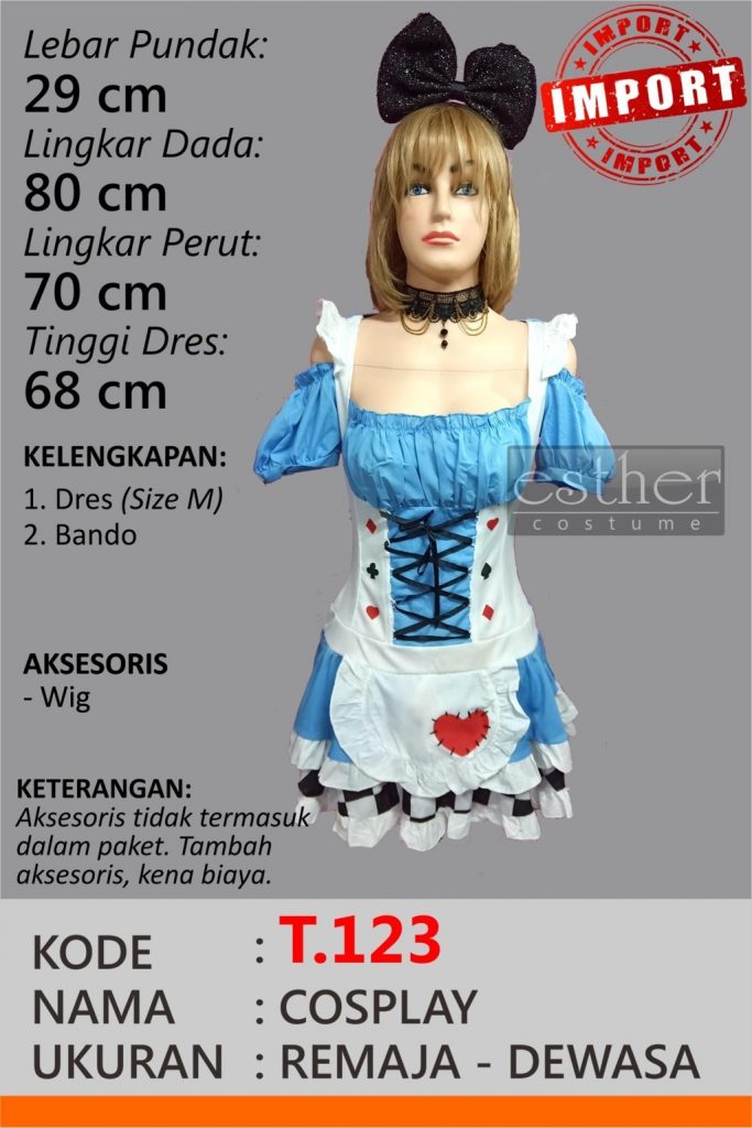 Cosplay T.123 – ESTHER COSTUME